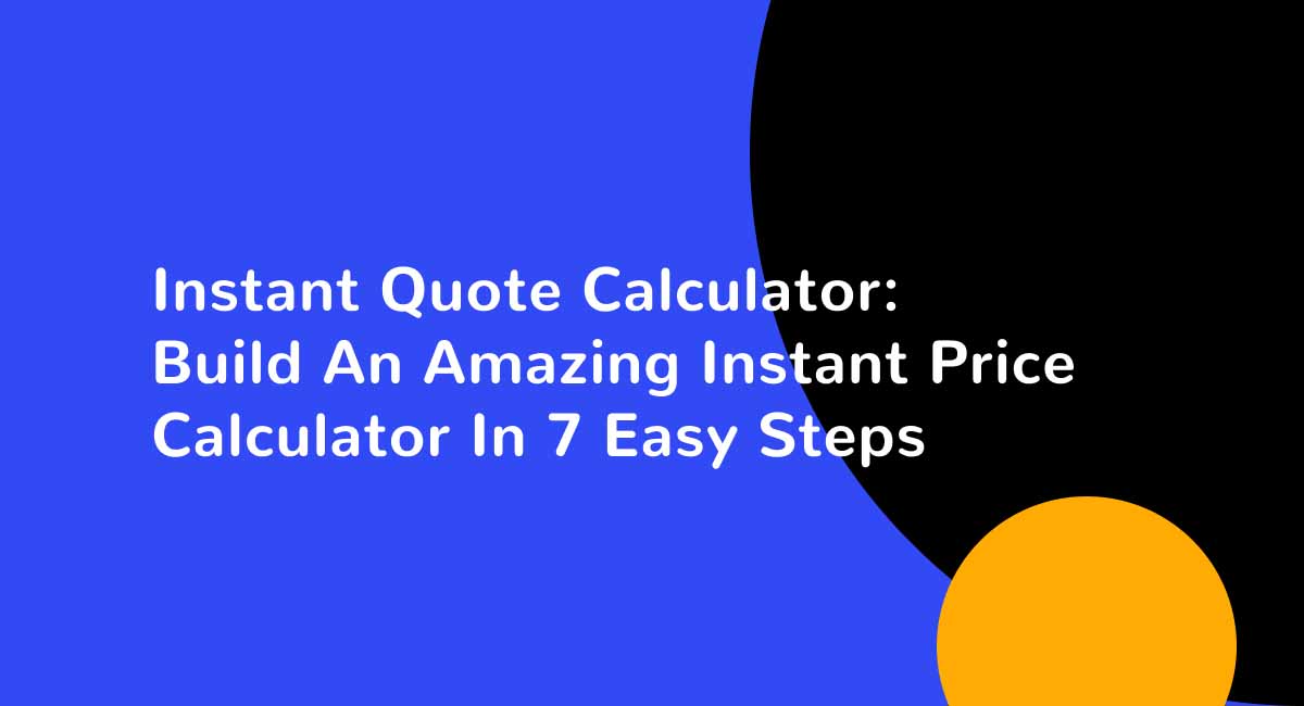 Boost Your Sales and Generate Leads with the Stylish Cost Calculator ...